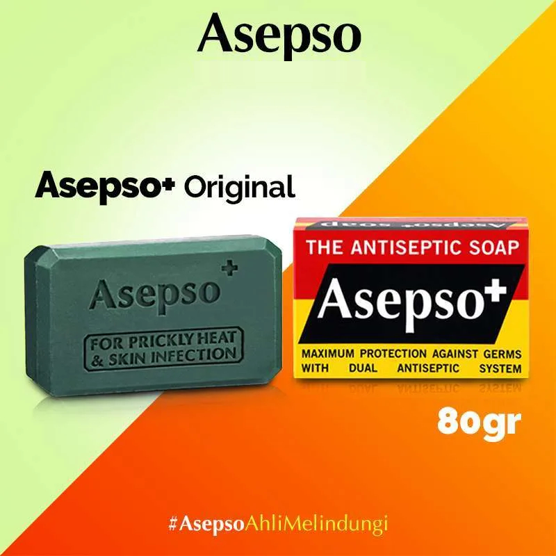 Jual ASEPSO SOAP THE ANTISEPTIC 80g | Shopee Indonesia