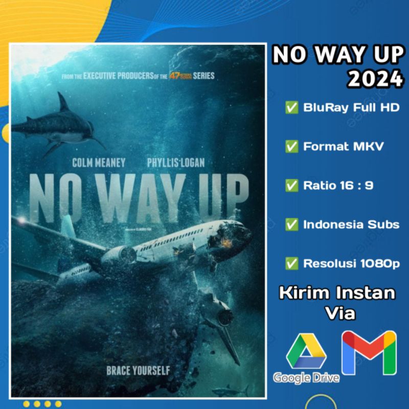 Jual NO WAY UP 2024// BLURAY MOVIE// ACTION GENRE | Shopee Indonesia