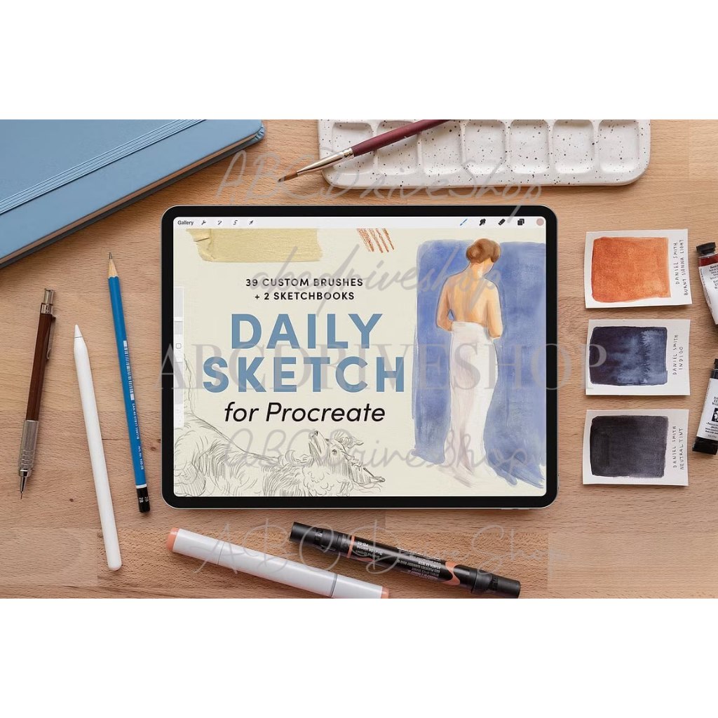 Jual Procreate Brush - Daily Sketch | Shopee Indonesia