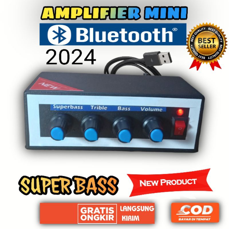 Jual power amplifier mini bluetooth super bass | Shopee Indonesia