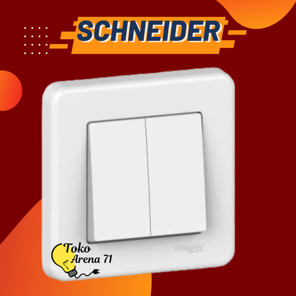 Jual Schneider Leona Saklar Double Saklar Seri Saklar Ganda Sakelar ...