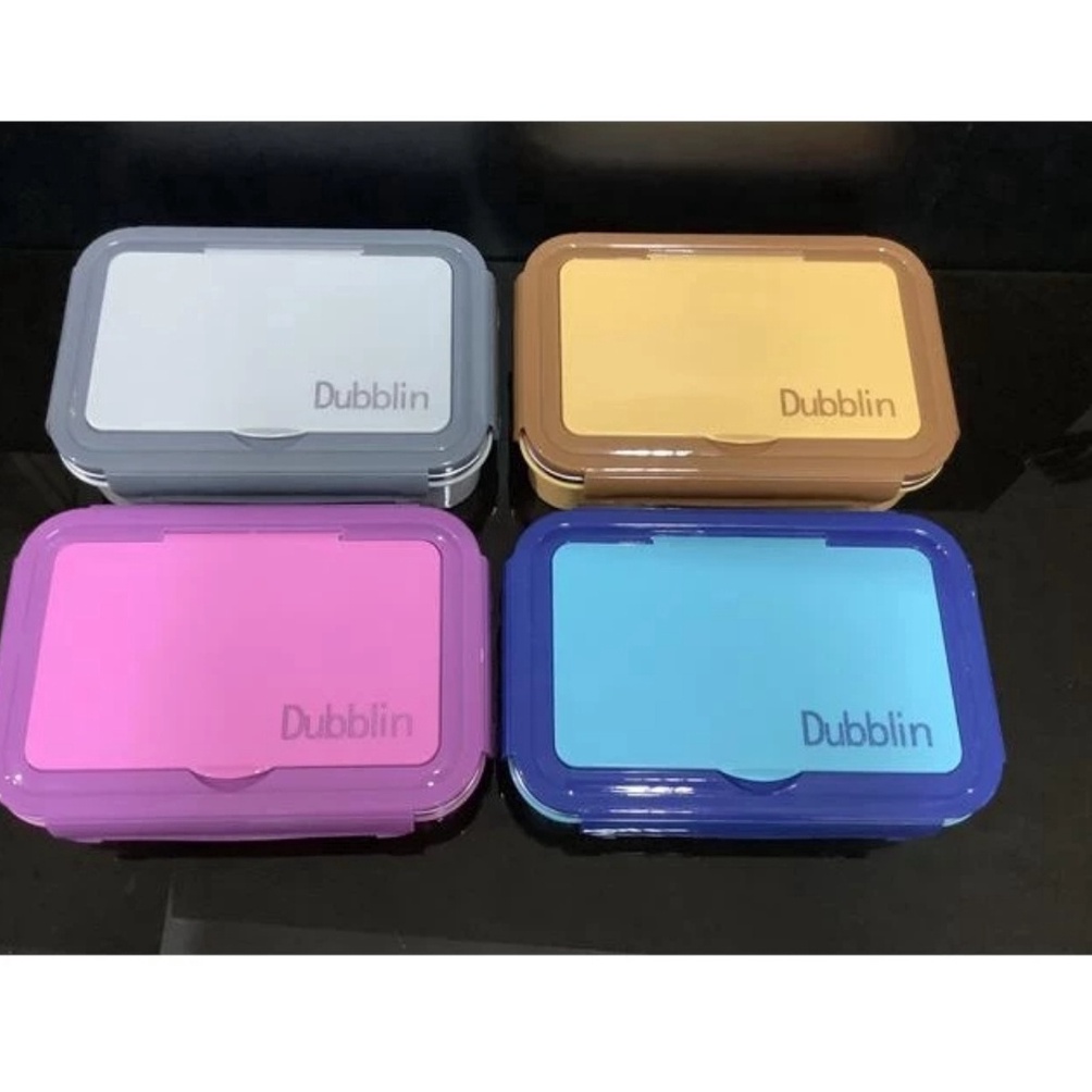 Jual Stok Banyak dubblin lunch box buffet 85 ml box makan bekel QIQ ...