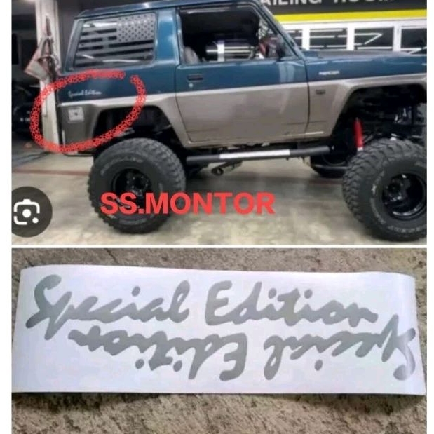 Jual STIKER STRIPING DAIHATSU FEROZA SPECIAL EDITION CUTTING | Shopee ...
