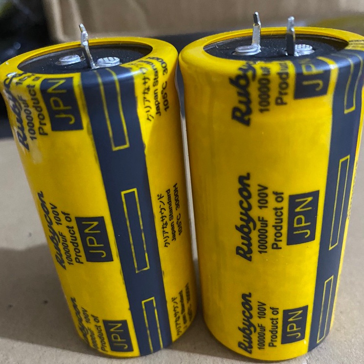 Jual oP Elco 1uf 1v Rubycon Japan special edition 1set elco rubycon ...