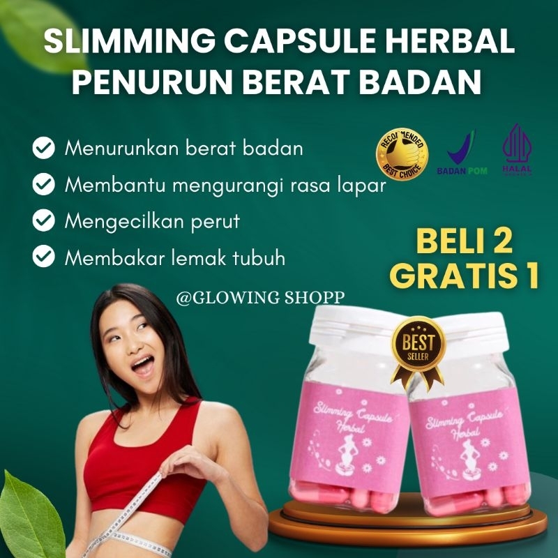 Jual [PROMO] SLIMMING CAPSULE HERBAL Pelangsing Herbal Alami Obat Diet ...