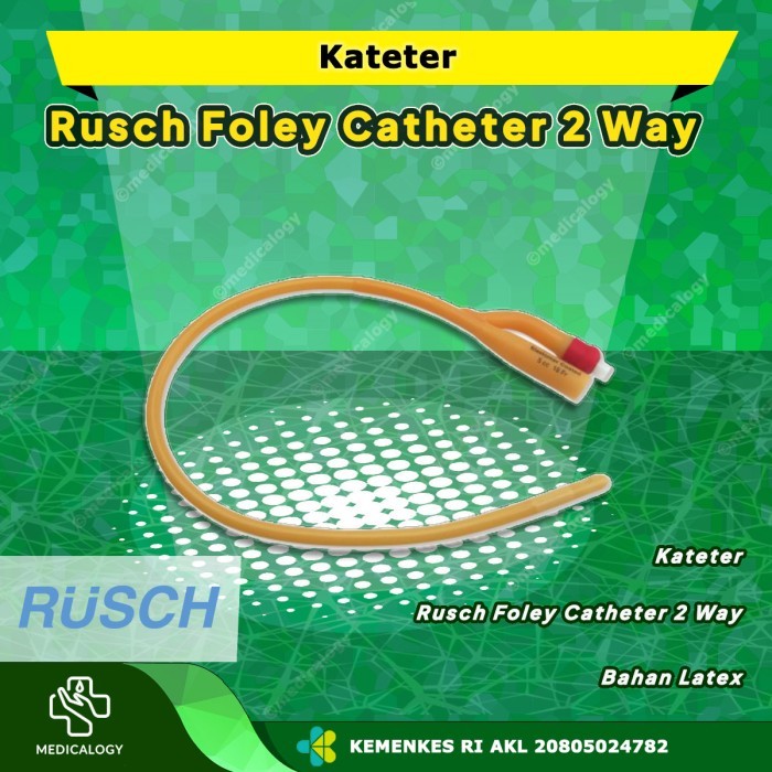Jual Rusch 2 Way Folley Catheter Nomor 16 | Selang Kateter Urin Urine ...