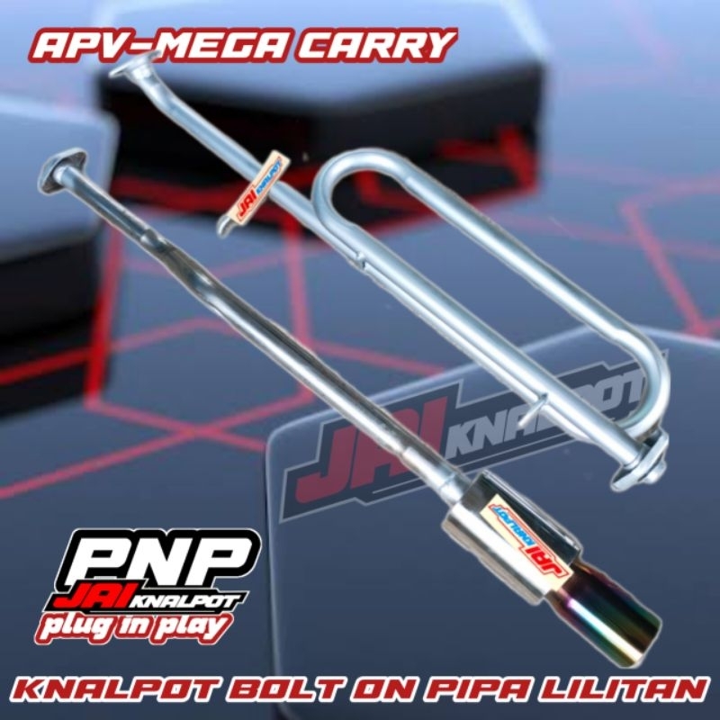 Jual knalpot pipa lilitan Mega carry/APV Pick up | Shopee Indonesia