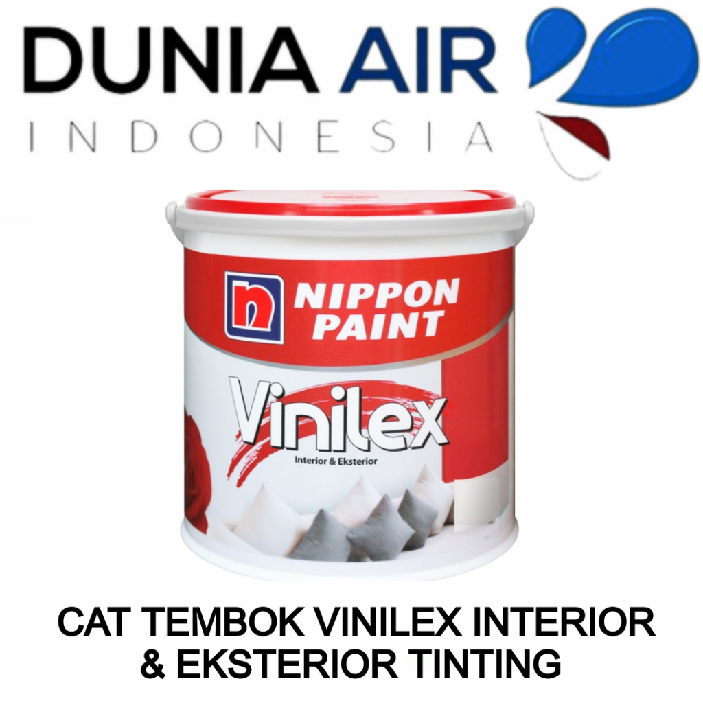 Jual CAT TEMBOK EXTERIOR & INTERIOR VINILEX TINTING MIX WARNA 5Kg ...