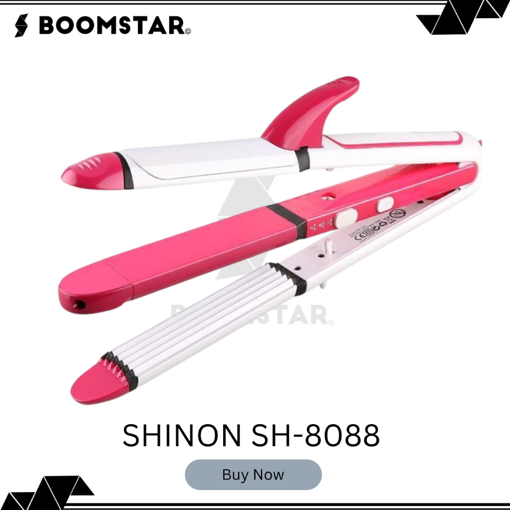 Jual SHINON SH-8088 Catokan 3 in 1 Pelurus dan Pengeriting Rambut - Hair Beauty Set | Shopee ...