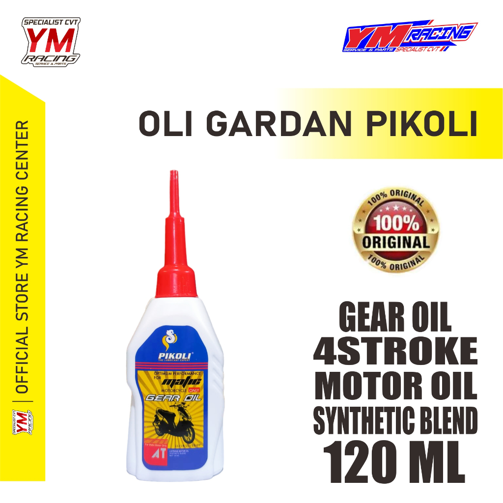 Jual Pikoli Gear Matic Oil 120ml Oli Gardan Motor Synthetic Blend Gir ...