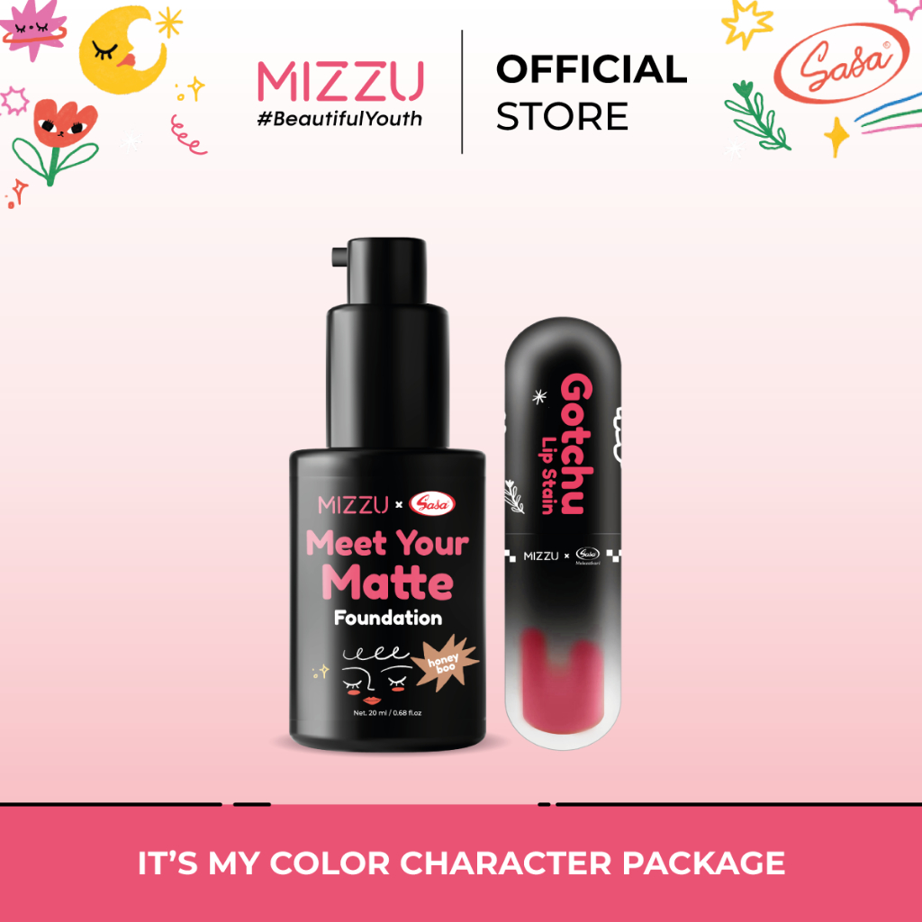 Jual Mizzu X Sasa It's My Color Character Package | Shopee Indonesia