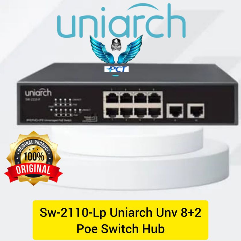 Jual Sw-2110-Lp Uniarch Unv 8+2Poe Switch Hub 8Port Poe 2Uplink | Shopee Indonesia