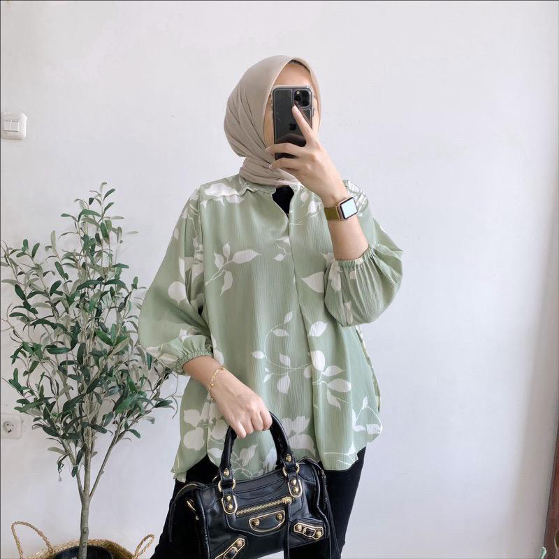 Jual GFS SR ZARAYA BLOUSE OVERSIZE | Shopee Indonesia