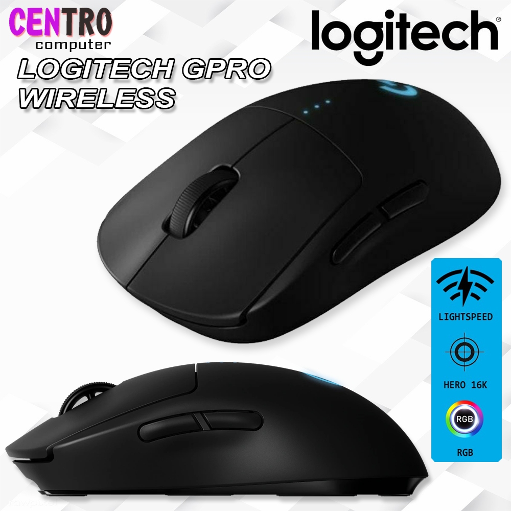 Jual LOGITECH GPRO WIRELESS / G PRO WIRELESS MOUSE GAMING | Shopee ...
