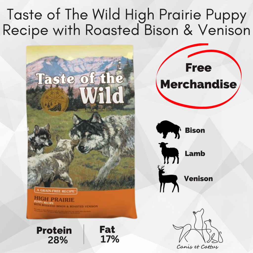 Jual Taste of The Wild High Prairie Puppy With Roasted Bison 5,6 kg ...