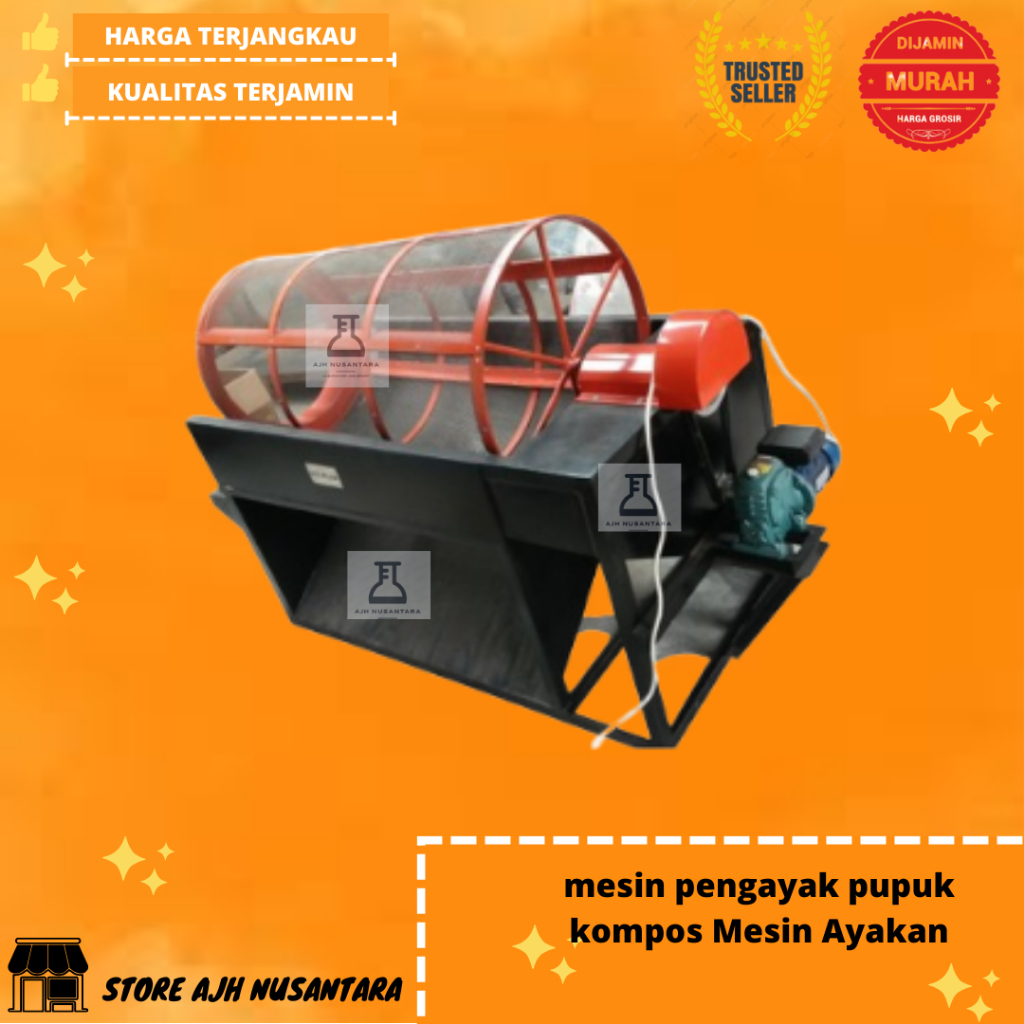 Jual mesin pengayak pupuk kompos Mesin Ayakan Kompos | Shopee Indonesia
