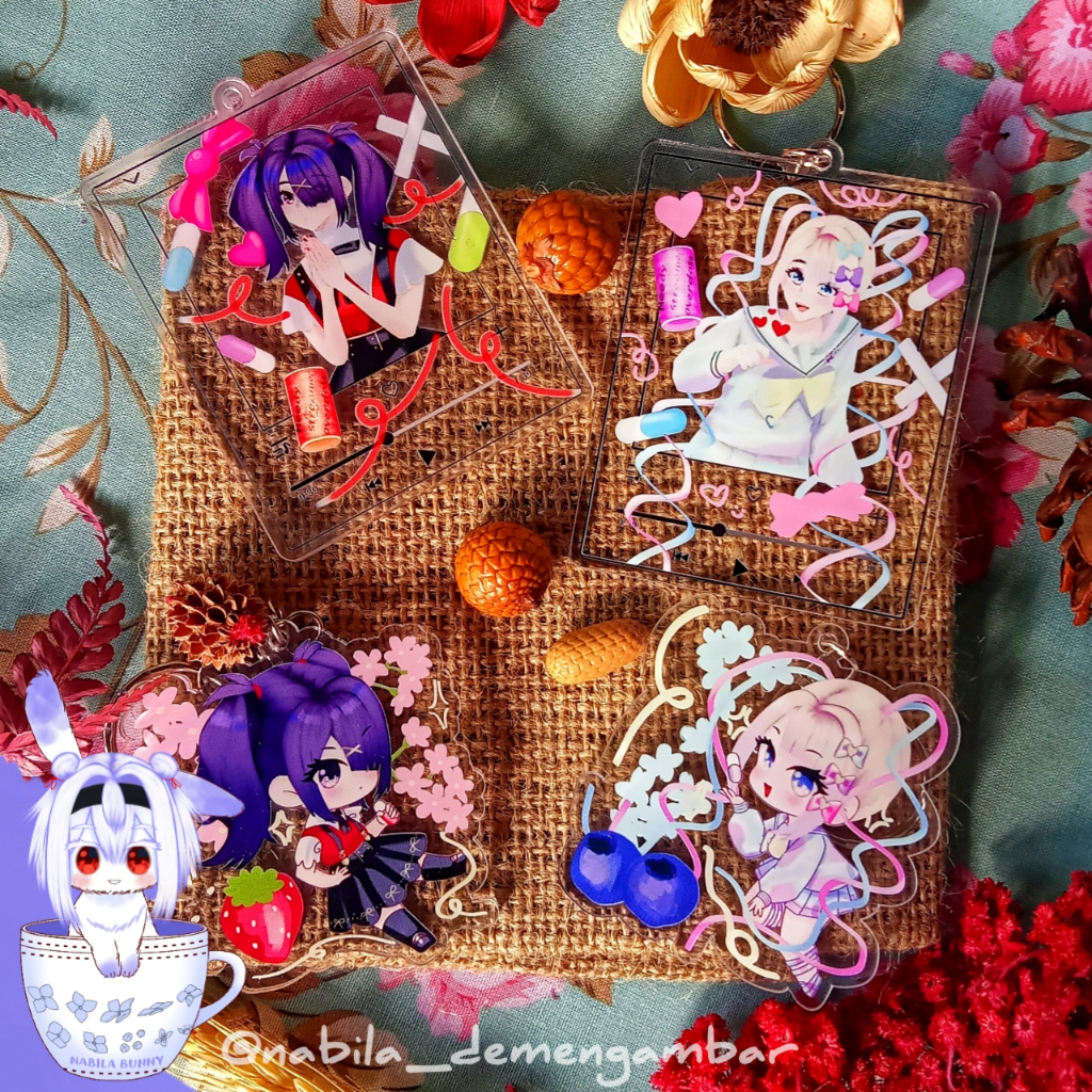 Jual Needy Streamer Overload Keychain 5,5-6cm [by Nabila] | Shopee ...