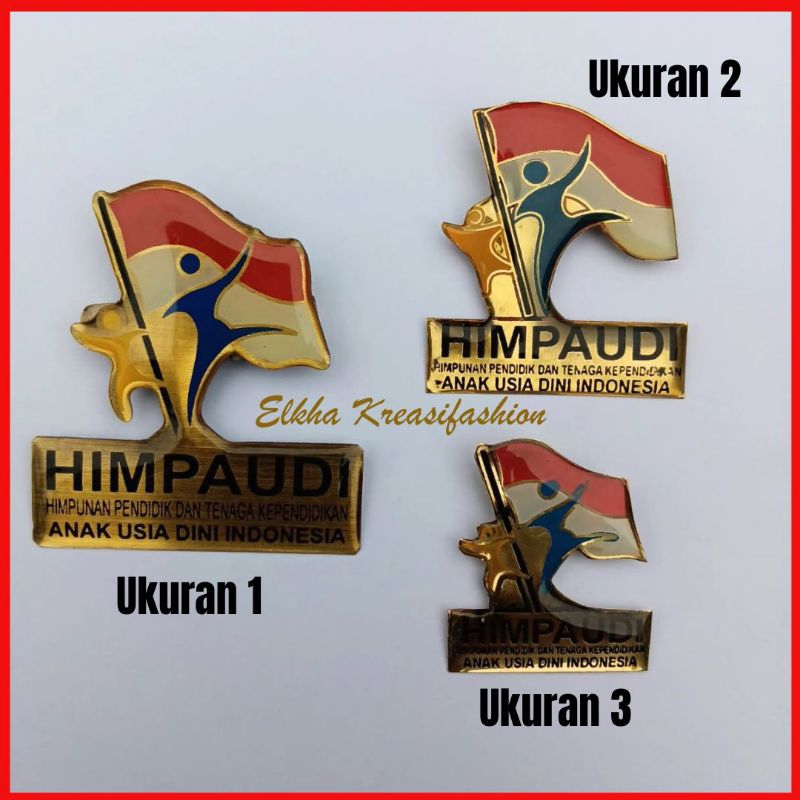 Jual Lencana / PIN Himpaudi Ukuran Lengkap | Shopee Indonesia