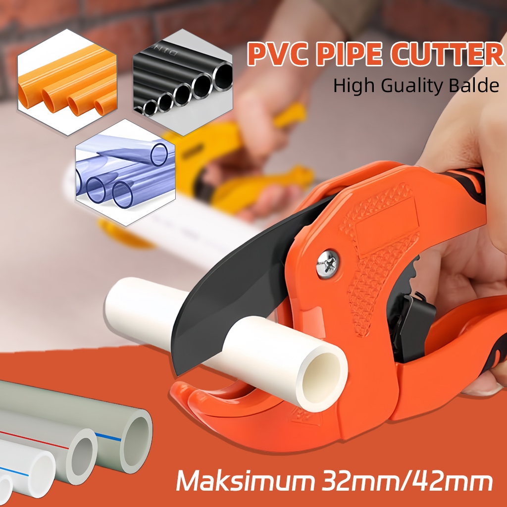 Jual Sunlise Gunting Pipa Pvc Pipe Cutter 32/42mm Gunting Pipa Tang ...