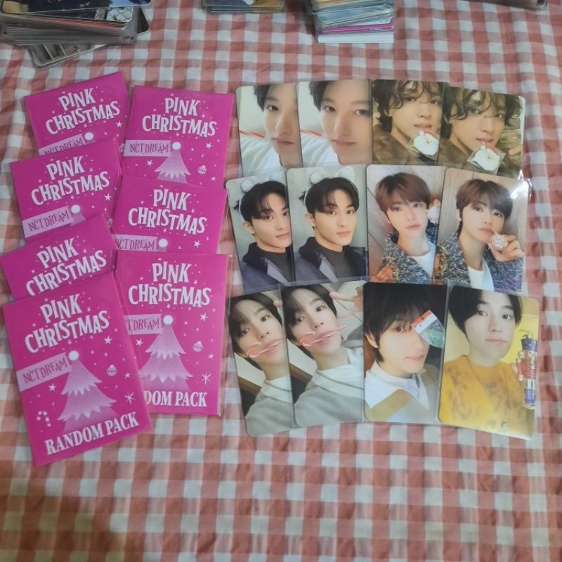 Jual Unsealed Official Photocard Trading Card Pink Christmas NCT Dream ...