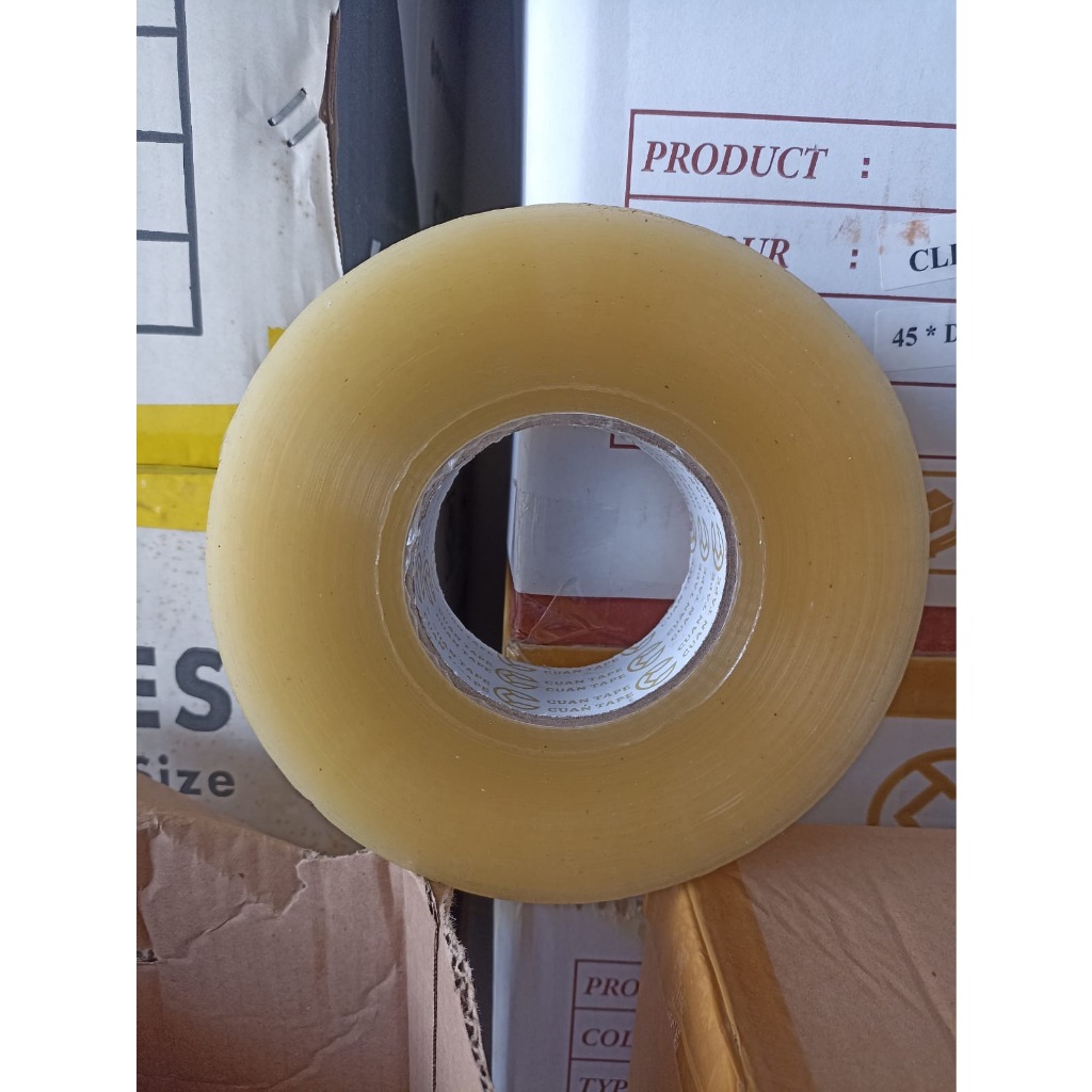 Jual LAKBAN JUMBO 500 YARD ECONOMIS | LAKBAN BENING COKLAT 500 YARD ...