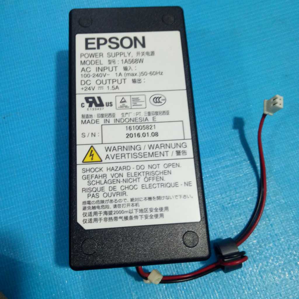 Jual Power Adaptor Epson TM-T82 511 / 501 Power Supply Adapter TM-T82 ...