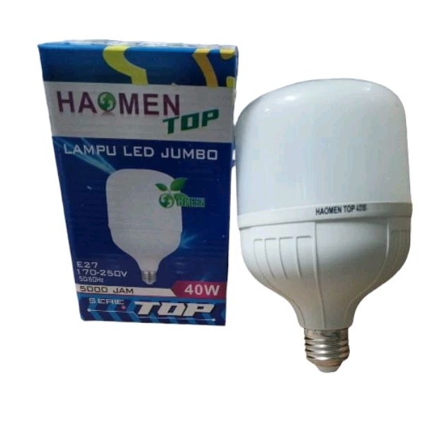 Jual Lampu LED Haomen Top 40W LED tabung jumbo lampu termurah besar 40 Watt SNI | Shopee Indonesia