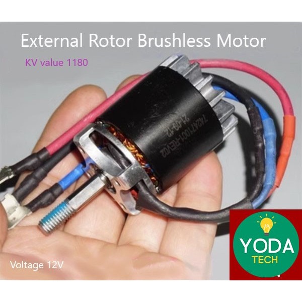 Jual Dinamo Power Brushless Motor 3548/2826 High Speed KV1180 (8393 ...