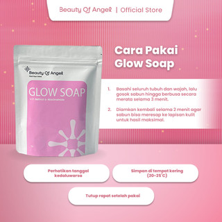 Jual Beauty of Angel - Glow soap - Sabun Mandi | Sabun Batang | Soap ...