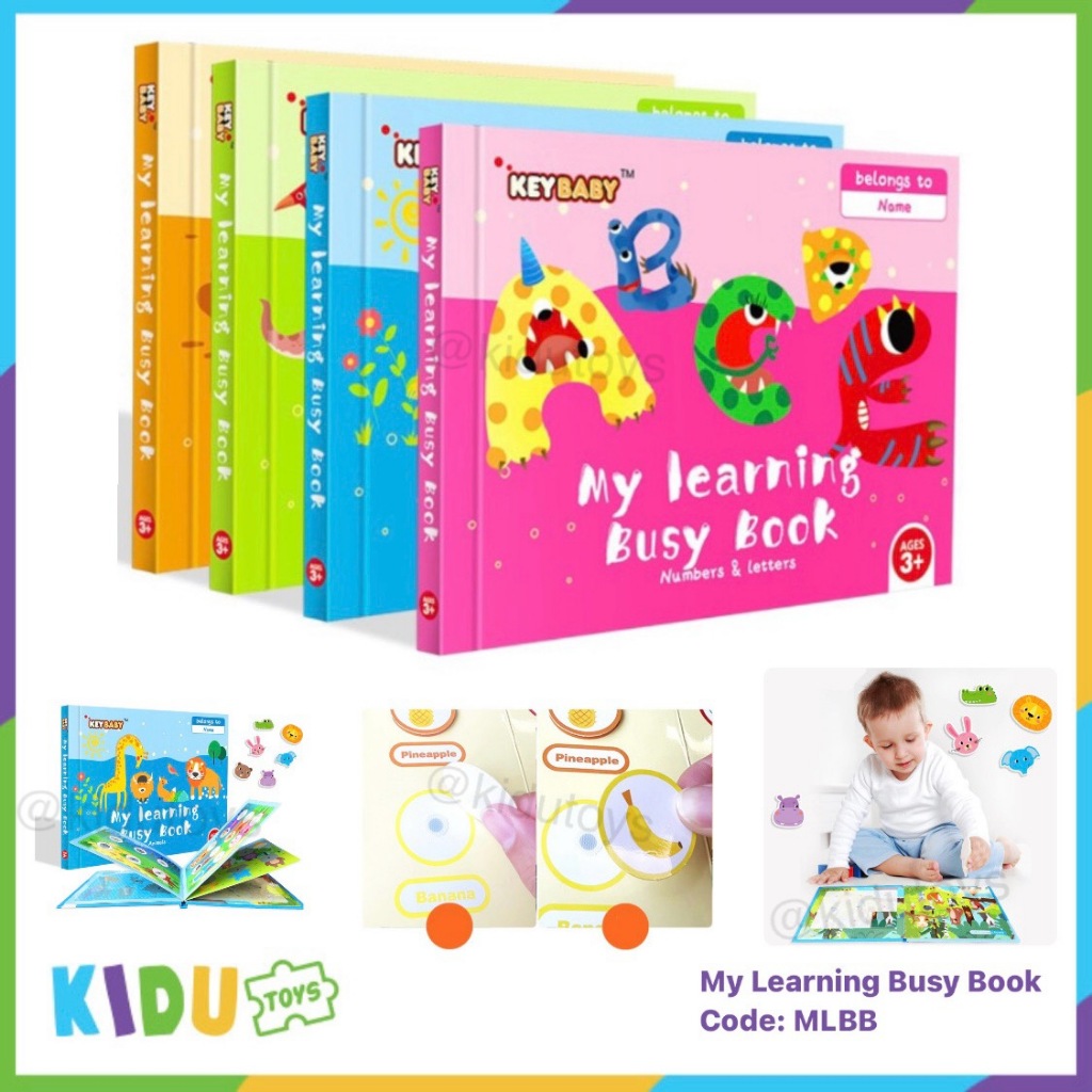Jual Buku Aktivitas Anak Busy Book Quiet Book Sticker Book My Learning ...