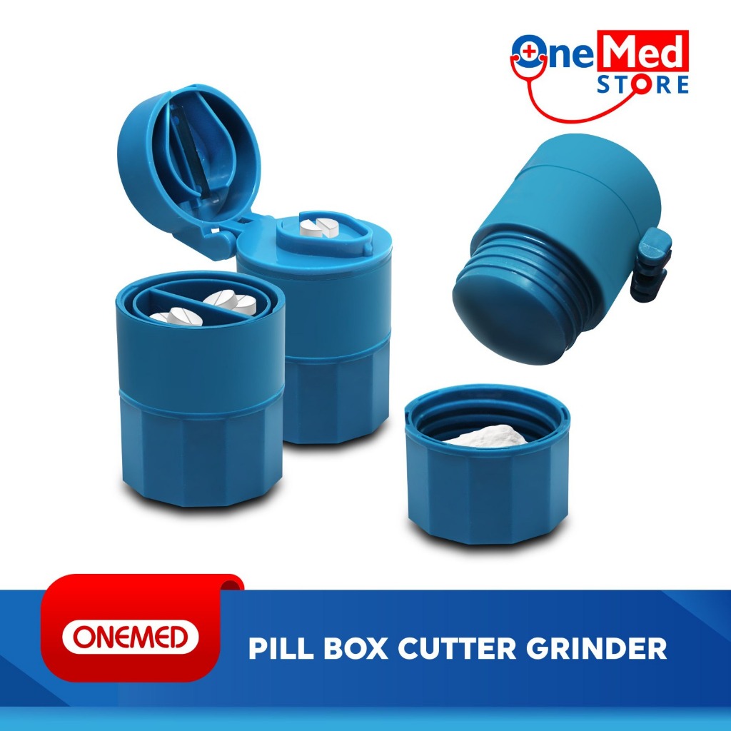 Jual Pill Cutter Plus Grinder Alat Pemotong dan Penggerus Penghancur ...