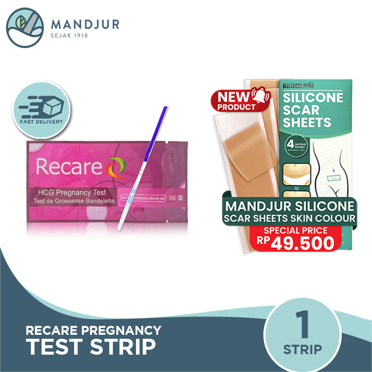 Jual Recare tes kehamilan / test pack / pregnancy test - 1 strip ...