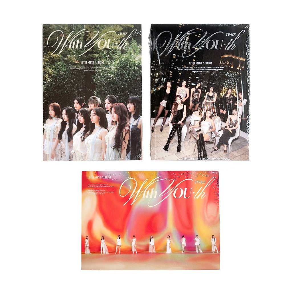 Jual TWICE - 13th Mini Album With (YOU-th) (+poster) | Shopee Indonesia