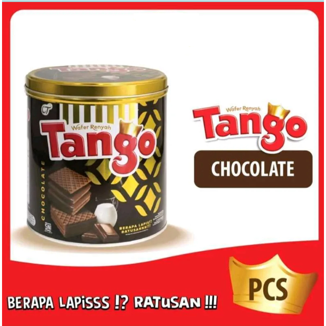 Jual Tango Coklat 240Gr Kaleng / Tango Kaleng 240Gr / Tango wafer ...