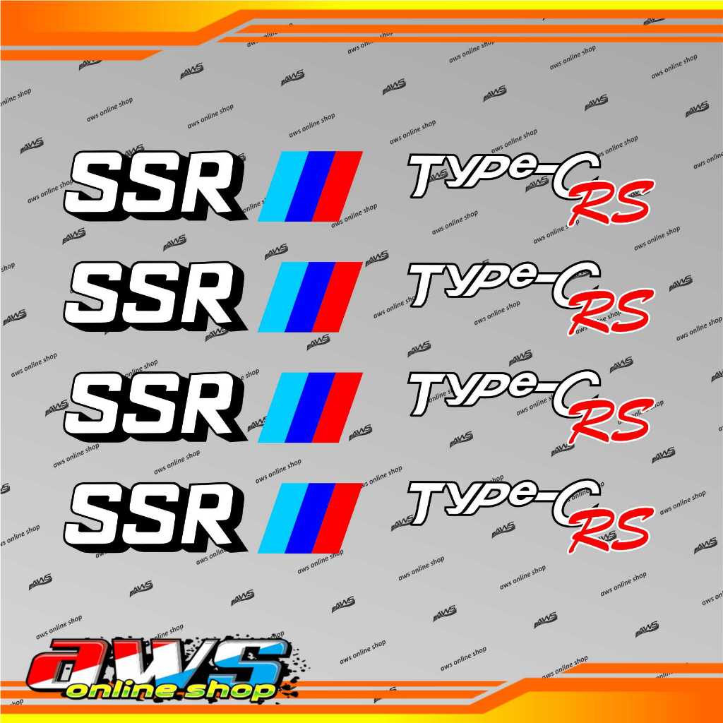 Jual Sticker SSR Type C RS | Shopee Indonesia