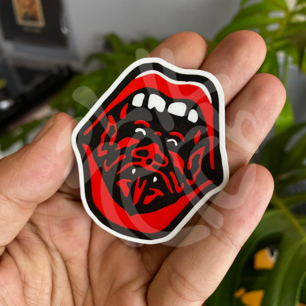 Jual sticker bibir / sticker / aesthetic sticker / sticker tumblr ...