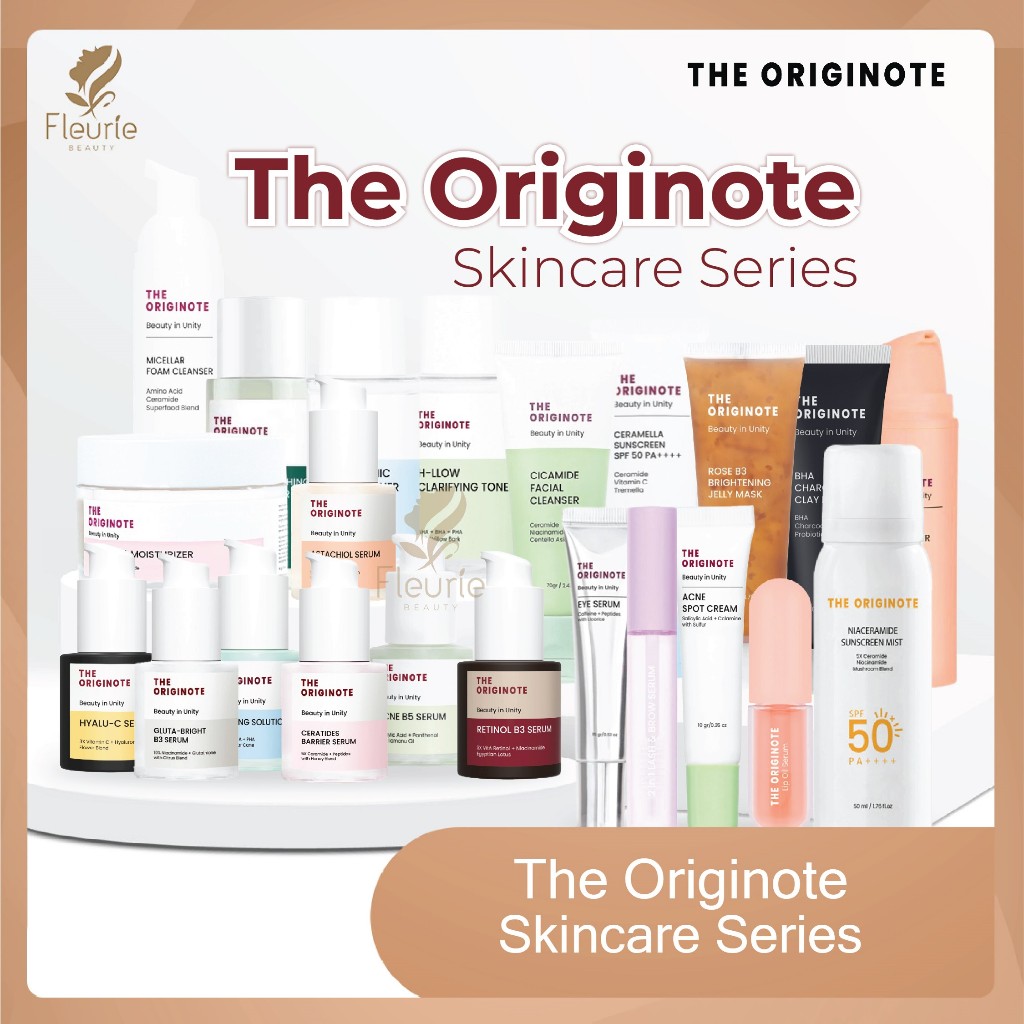 Jual The Originote Skincare Series - Facial Cleanser/Serum/Moisturizer ...