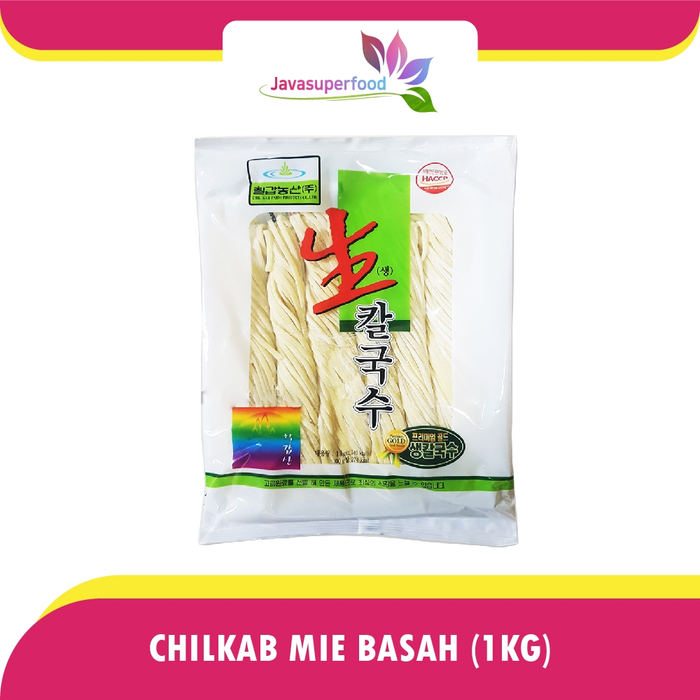 Jual Chilkab Saeng Kalguksu 1 Kg Korean Chopped Noodle - Mie Basah ...