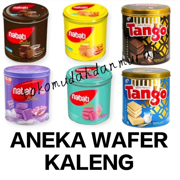 Jual ANEKA WAFER KALENG / TANGO / NABATI | Shopee Indonesia