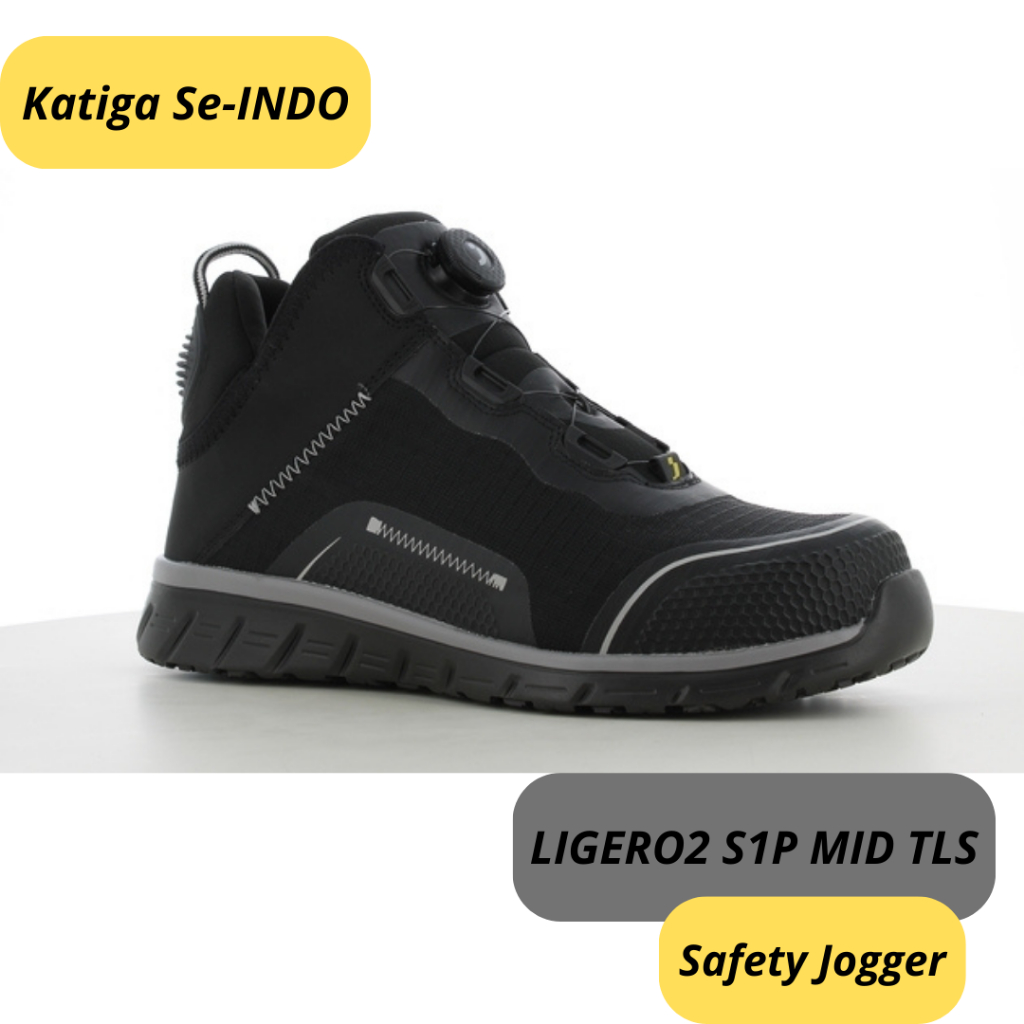 Jual Sepatu Safety Jogger Type LIGERO2 S1P Mid TLS | Shopee Indonesia
