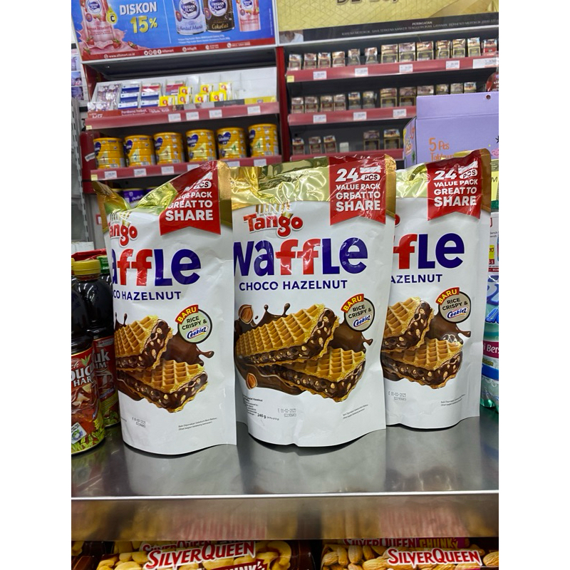 Jual tango waffle wafer hazelnat 24 X 10g | Shopee Indonesia
