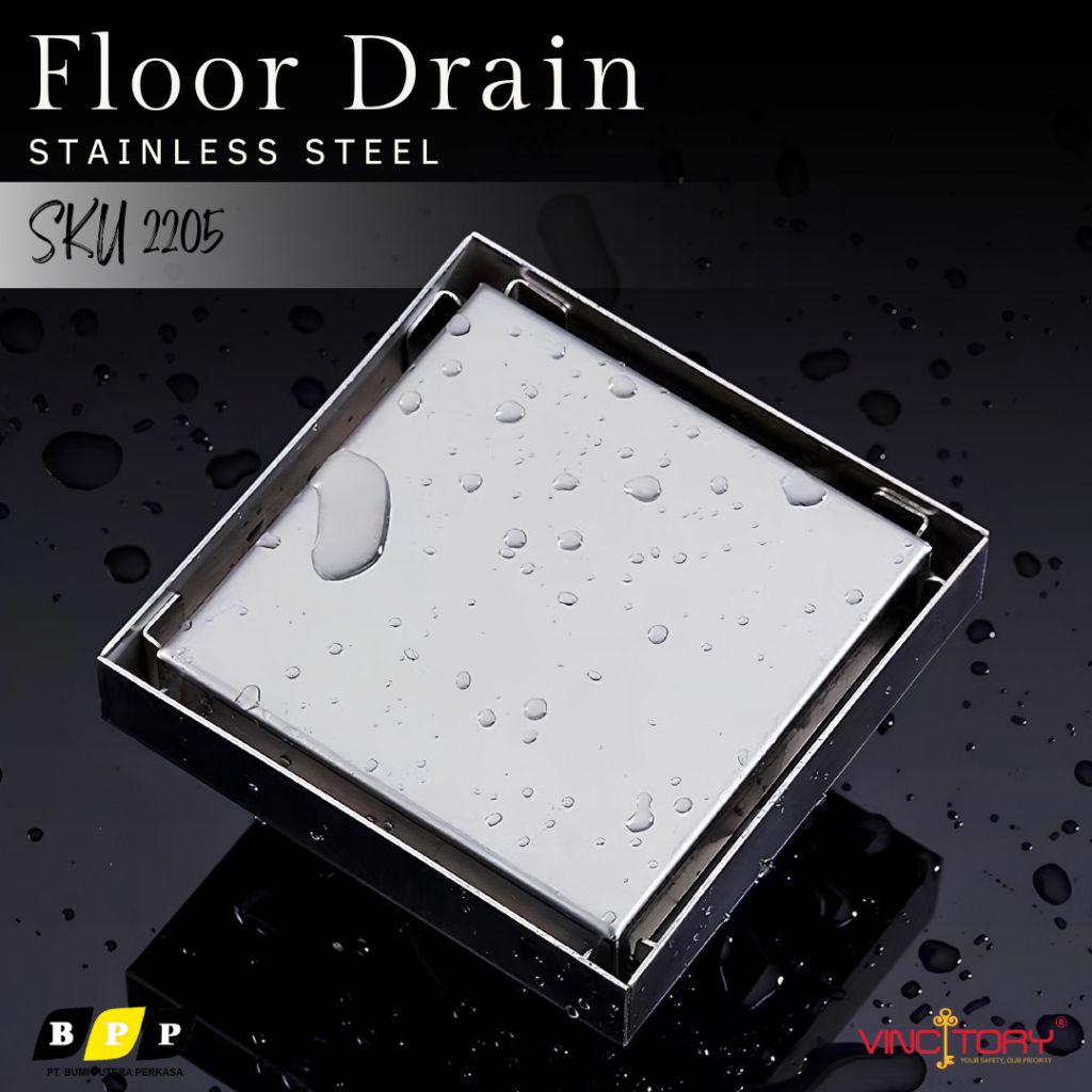 Jual Afur Lantai Kamar Mandi Stainless Model HIDING KERAMIK Elegant ...