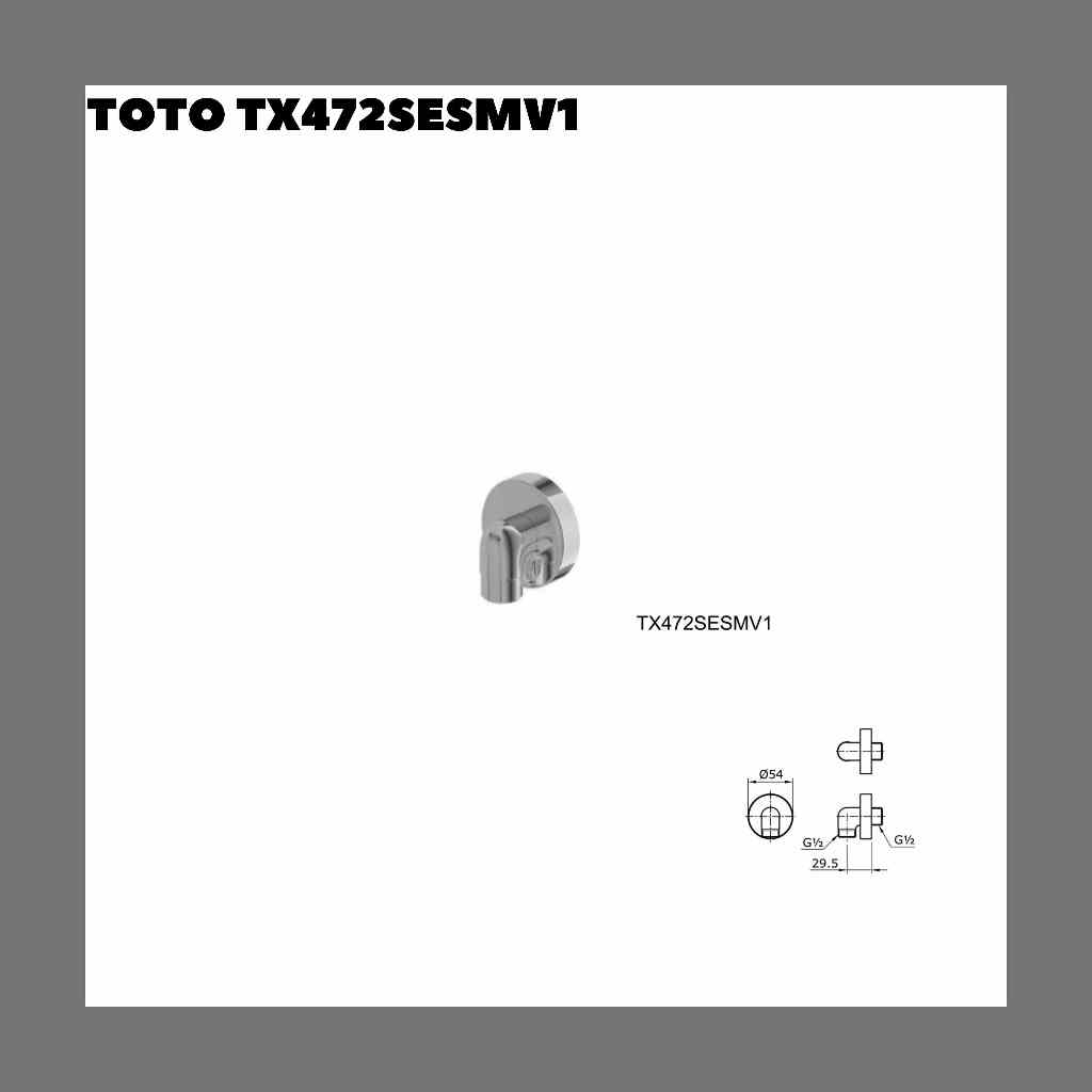 Jual Toto Wall Outlet TX472SESMV1 - Sambungan Selang Shower Grade A ...