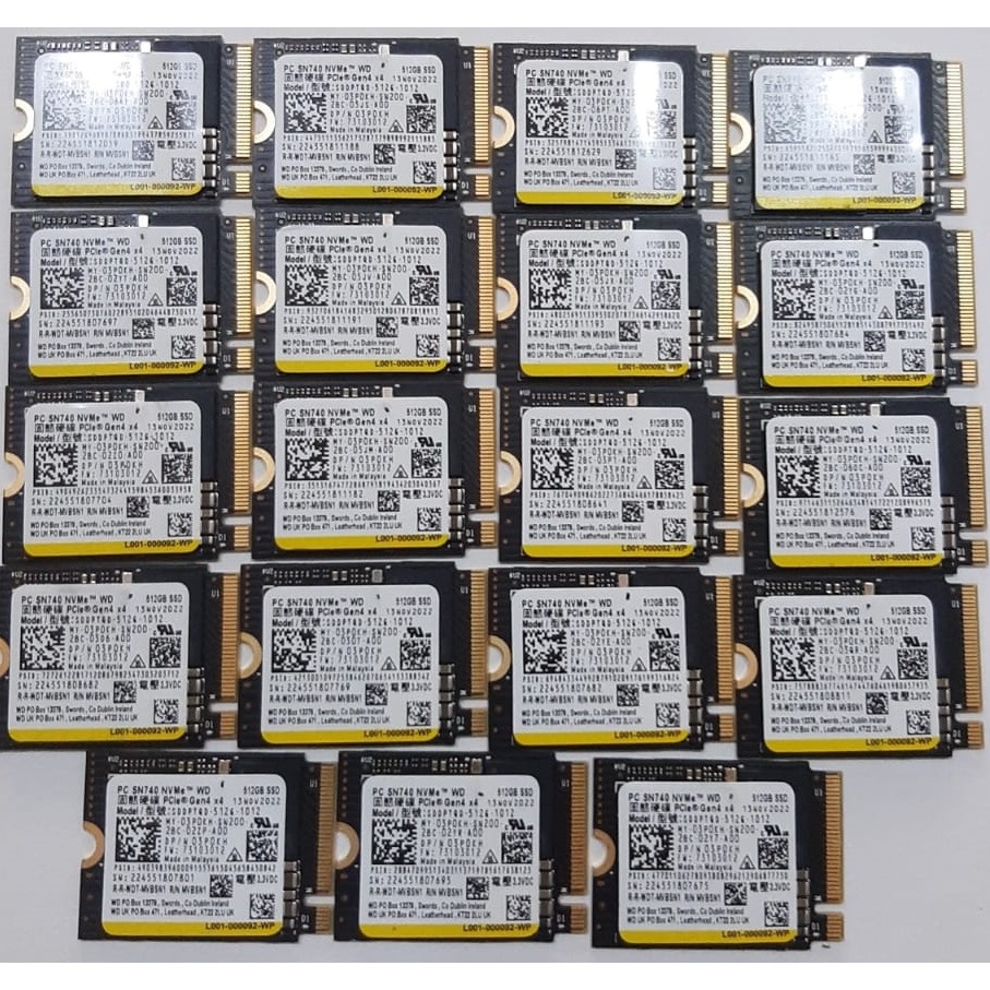 Jual Steam Deck M.2 2230 NVMe KIOXIA-SKYHYNIX -WD SN740 PCIe Gen 4 - 512GB, | Shopee Indonesia