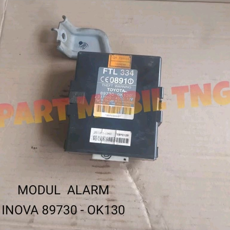 Jual Modul Modulator Alarm Toyota Innova Inova 89730-0K130 Copotan ...