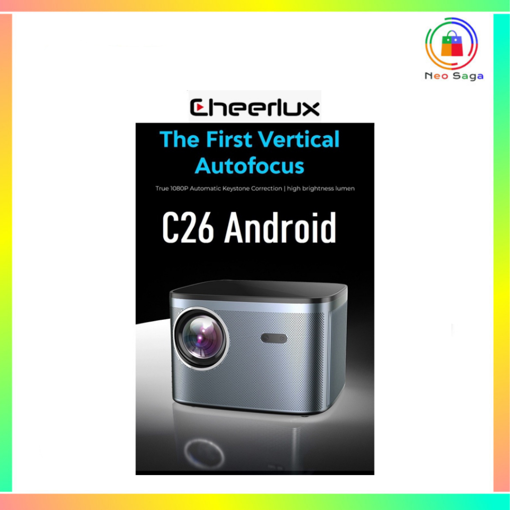 Jual CHEERLUX C26 ANDROID Projector 280 ANSI Auto Focus Digital ...