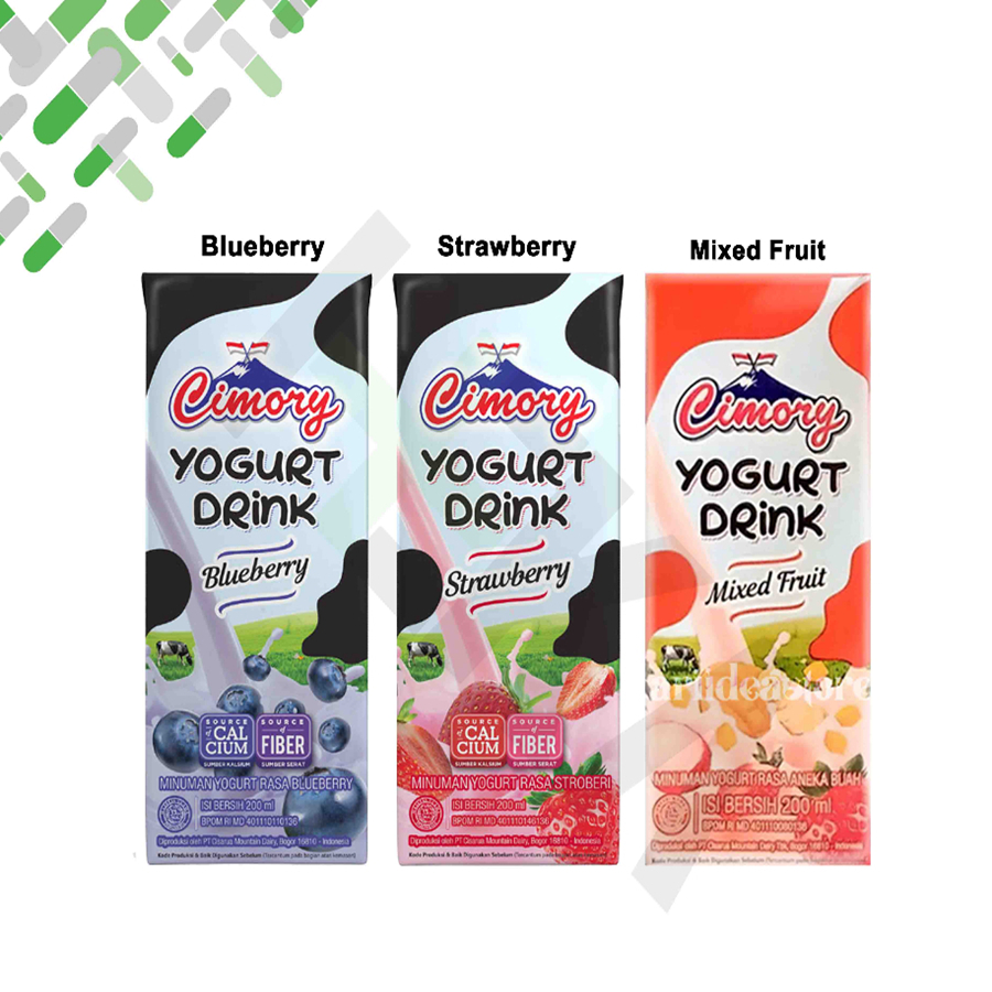 Jual Cimory Yogurt UHT Kotak [4 x 200ml ] | Shopee Indonesia