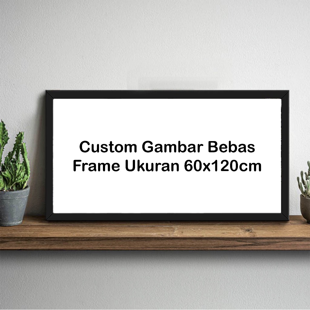 Jual F [612] Custom gambar Walldecor / Kaligrafi / Lukisan dengan Frame ...