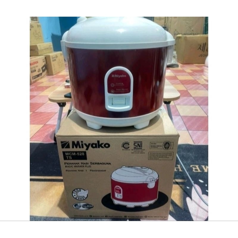Jual Magic com Miyako 1,8 Liter Magic 528 TS (Tanpa Kukusan) | Shopee ...