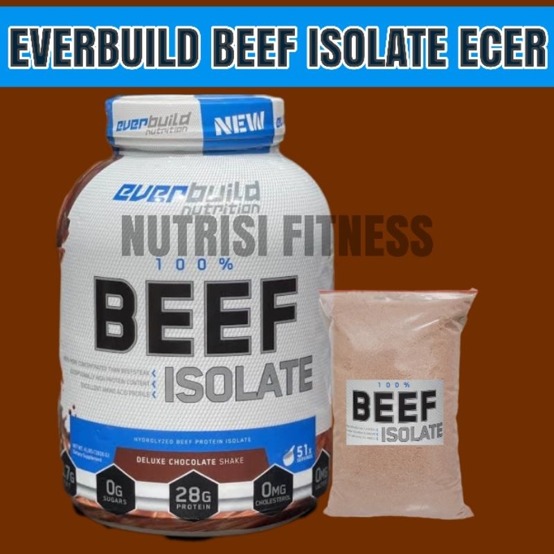 Jual EVERBUILD BEEF PROTEIN ISOLATE ECER 1LBS HYDROLYZED BEEF PROTEIN ...
